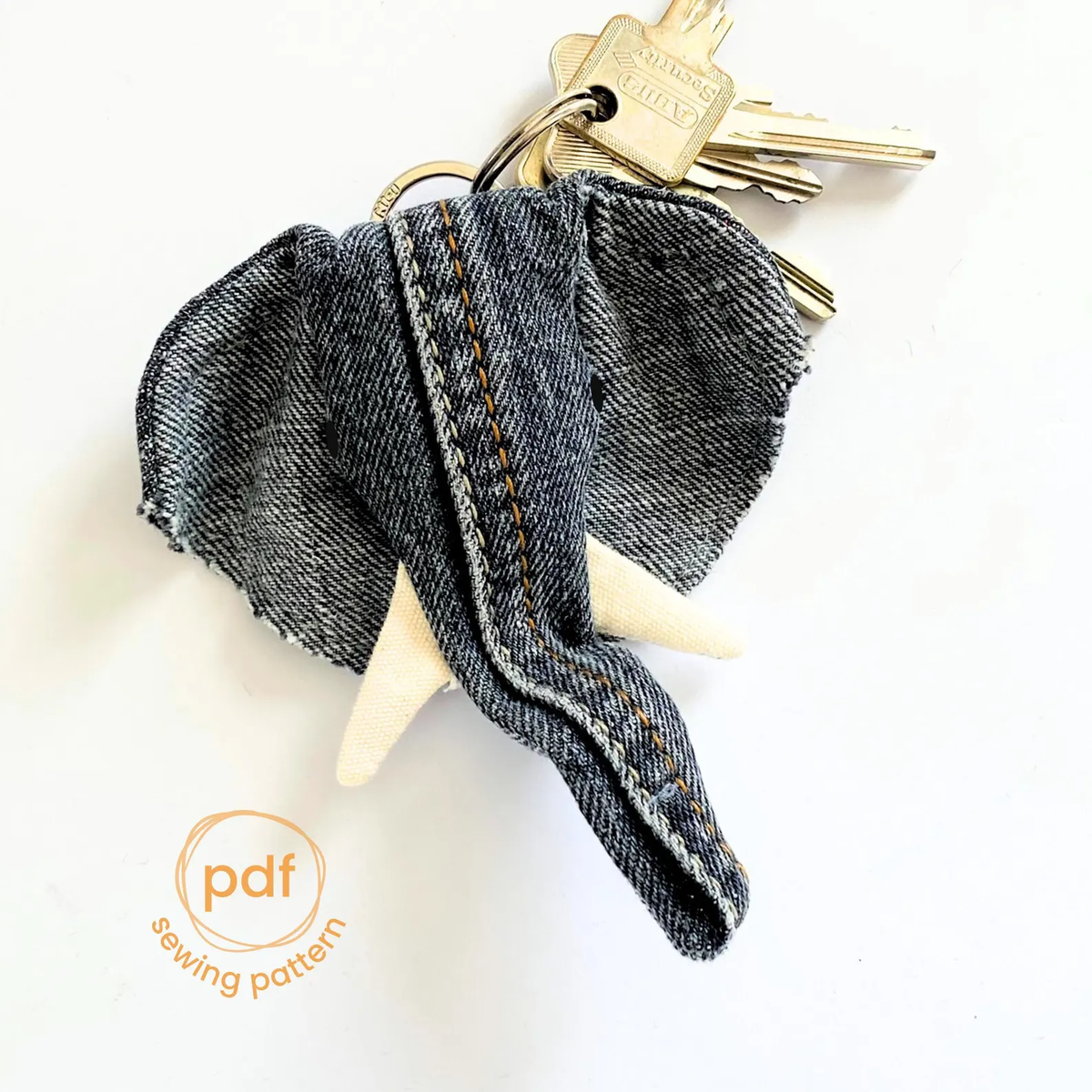Elephant Keychain by Jotdot | Threadloop