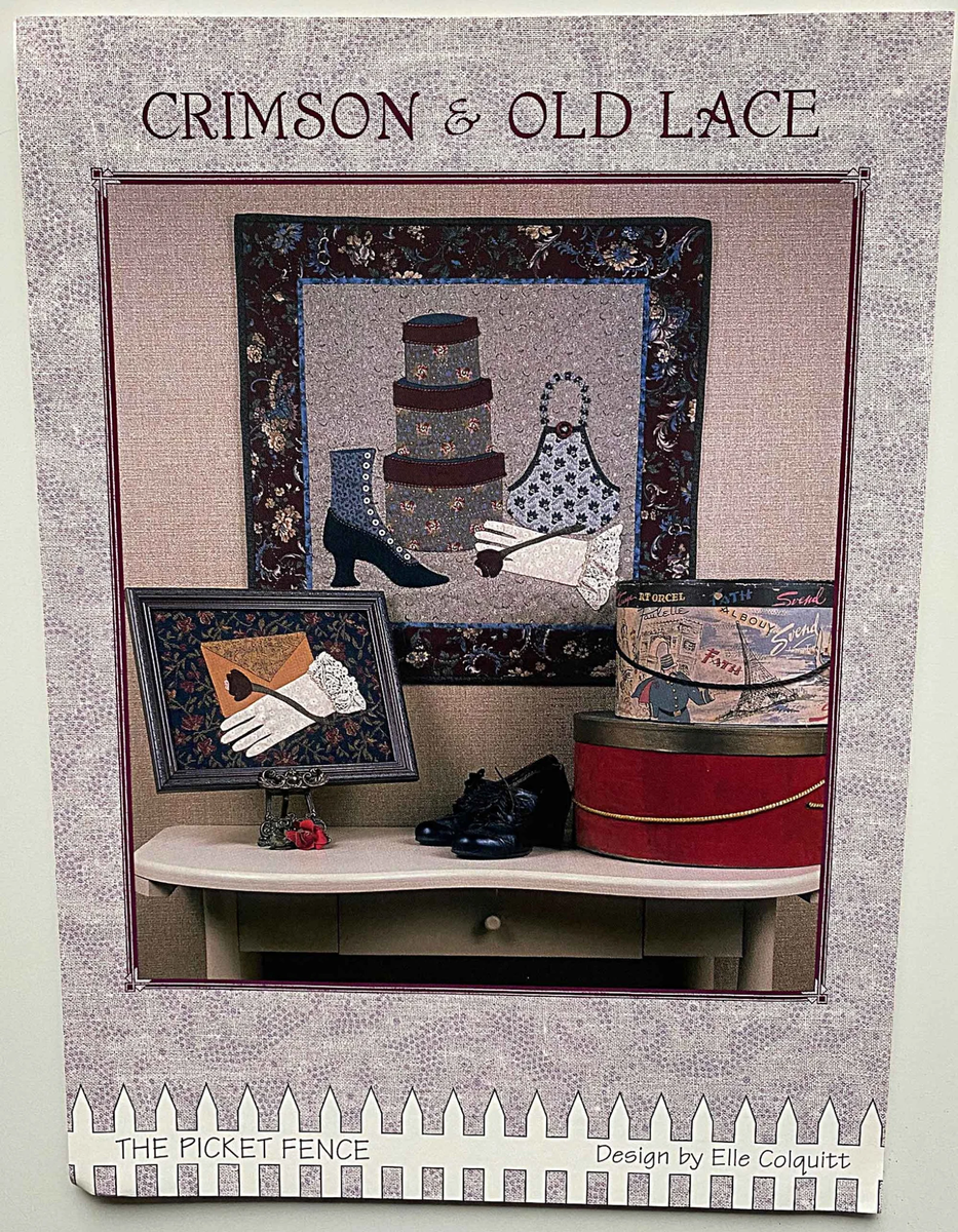 Crimson & Old Lace by Elle Colquitt | Threadloop