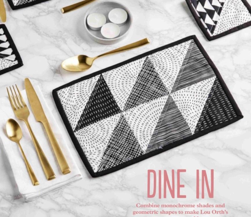 Dine In Table set by Lou Orth Designs | Threadloop