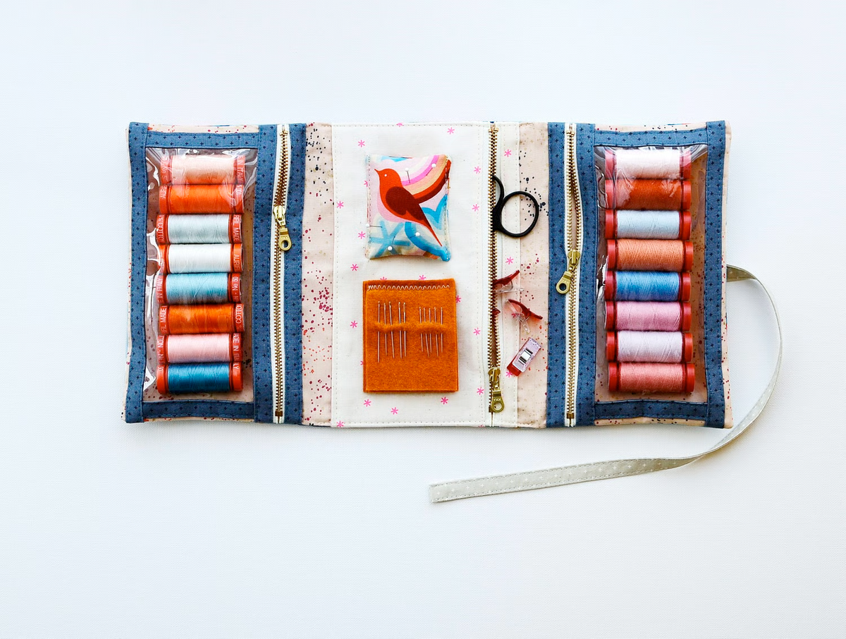 Make And Go Pouch by Aneela Hoey | Threadloop