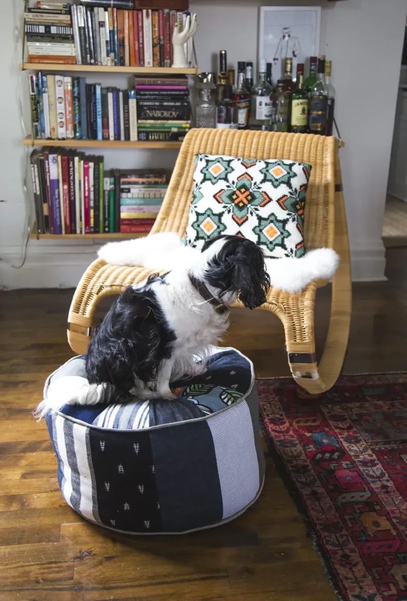 Pouf by Closet Core Patterns | Threadloop