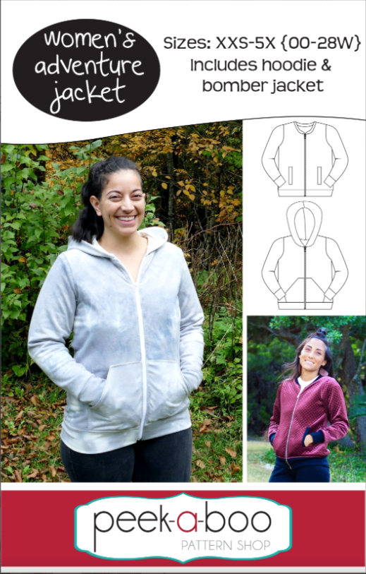 Women's Adventure Jacket by Peek-a-boo Pattern Shop | Threadloop