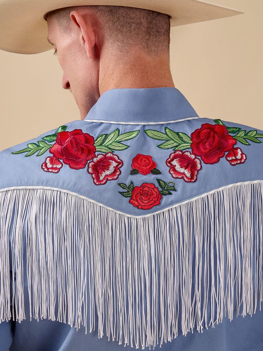 Cornelius Western Shirt by Closet Core Patterns and | Threadloop