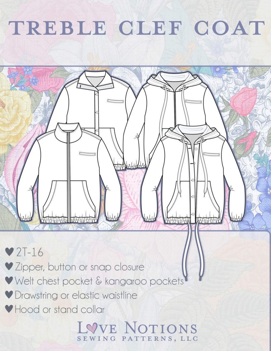 Treble Clef Coat by Love Notions | Threadloop