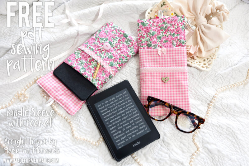 Kindle Sleeve with Pocket by Made for Mermaids | Threadloop