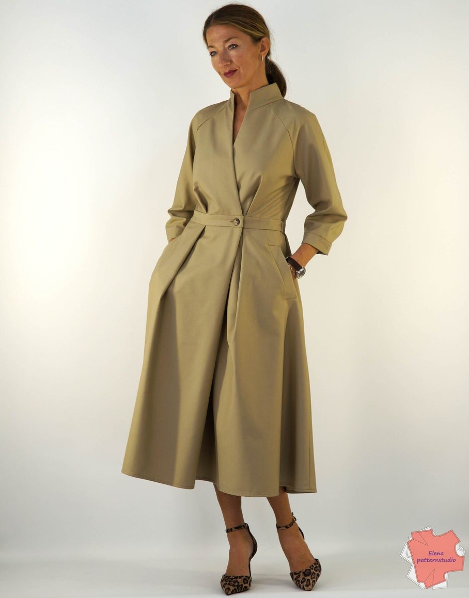 Dress Tokyo by Elena Pattern Studio | Threadloop