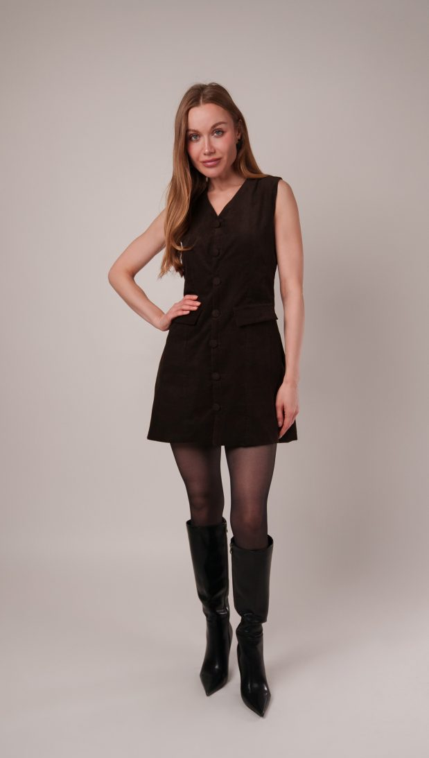 Fawn Mini Dress | MDF476 by Mood Sewciety | Threadloop
