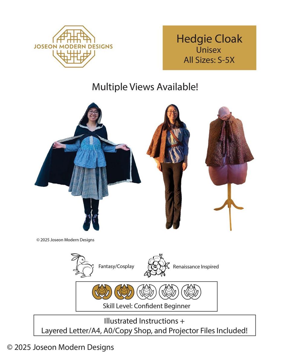 Hedgie Cloak by Joseon Modern Designs | Threadloop