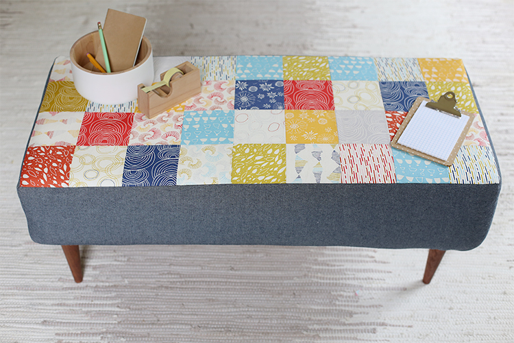 Patchwork Bench by Noodlehead | Threadloop