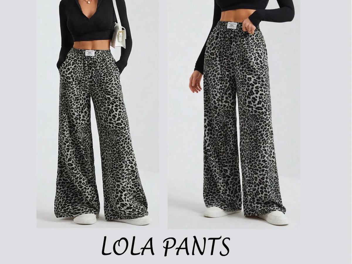 LOLA Palazzo Pants by SEWPHORIA Sewing Patterns | Threadloop