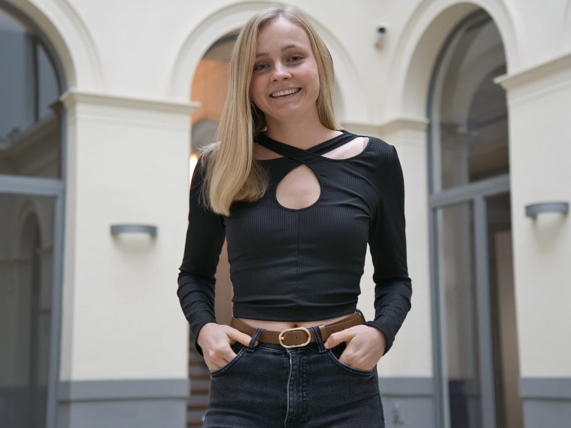 Agnes Long Sleeve with Cutouts by Magical weave | Threadloop