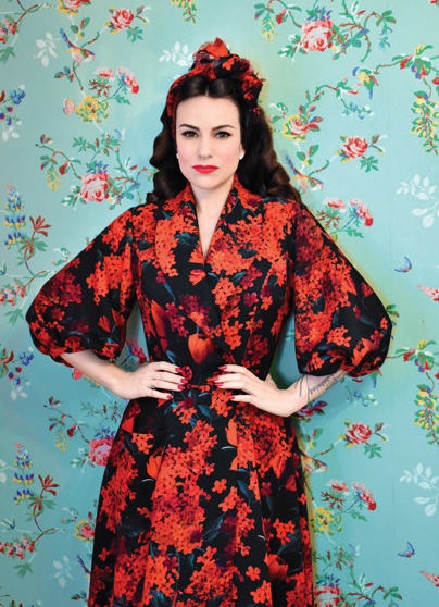 Rose Dressing Gown by Charm Patterns and Gretchen | Threadloop