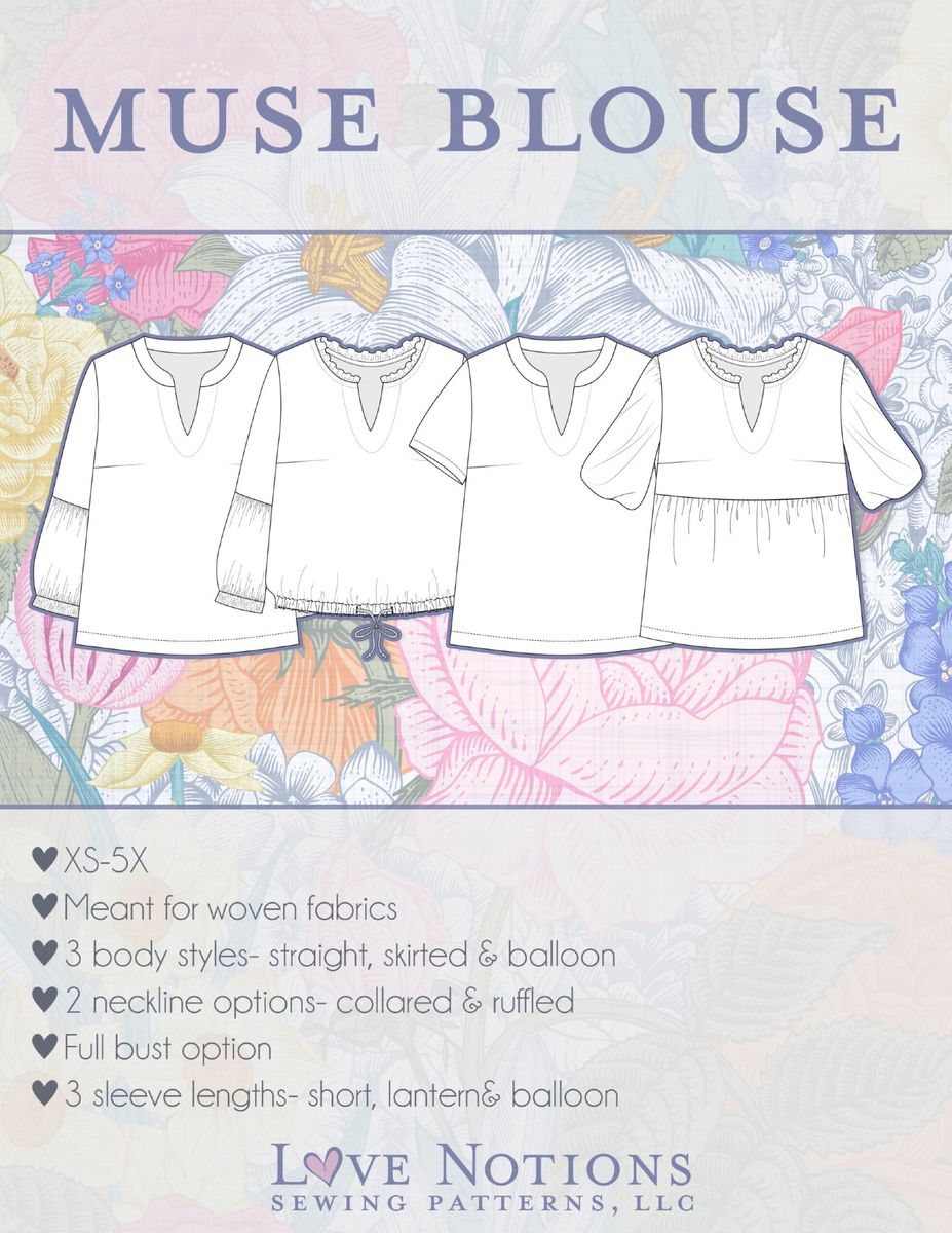 Muse Blouse by Love Notions | Threadloop