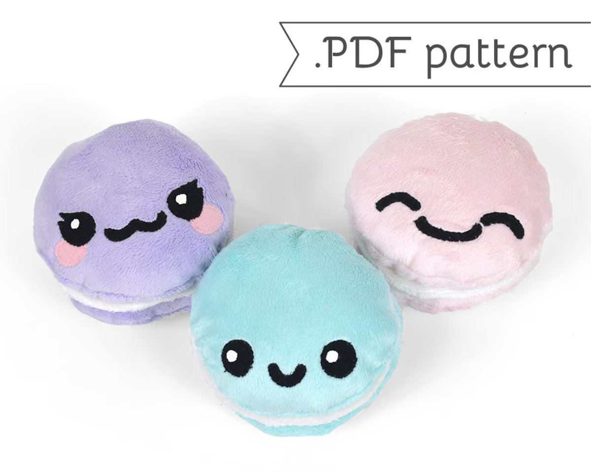Cookie Sandwich Plush by Choly Knight - Sew Desu Ne? | Threadloop