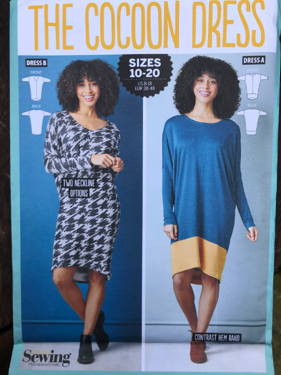 The Cocoon Dress by Simply Sewing | Threadloop
