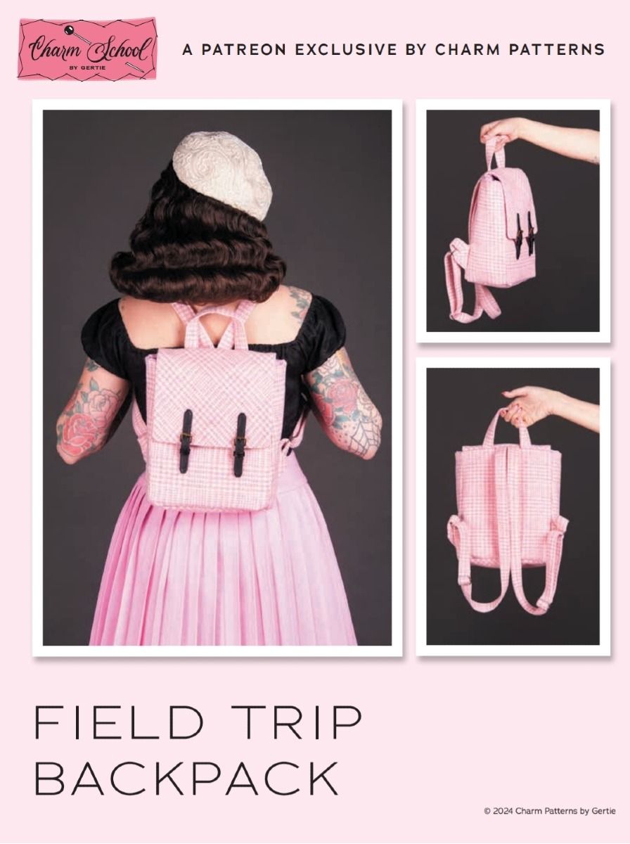 Field Trip Backpack by Charm Patterns | Threadloop