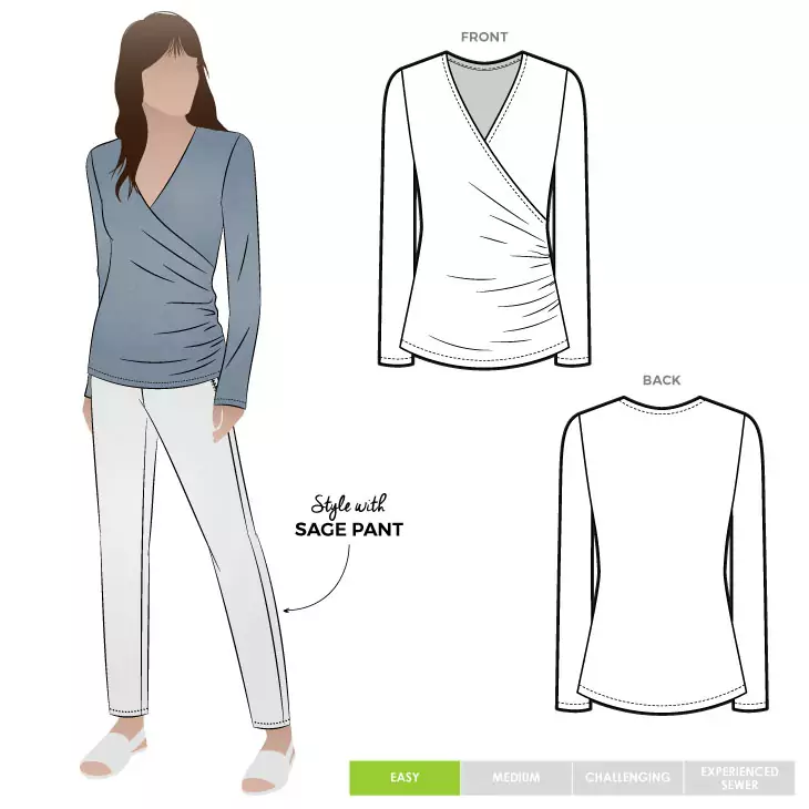 Shelly Top by Style Arc | Threadloop