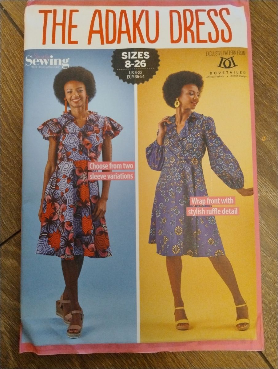 The Adaku Dress by Simply Sewing and Dovetailed | Threadloop