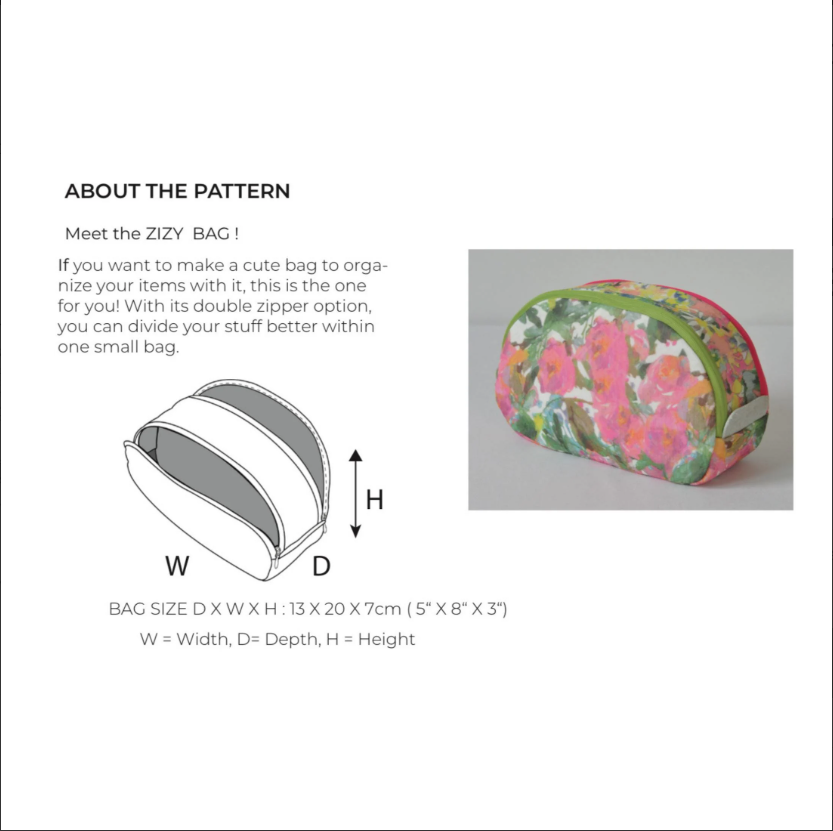 Zizy Bag by BagPatternStudio | Threadloop