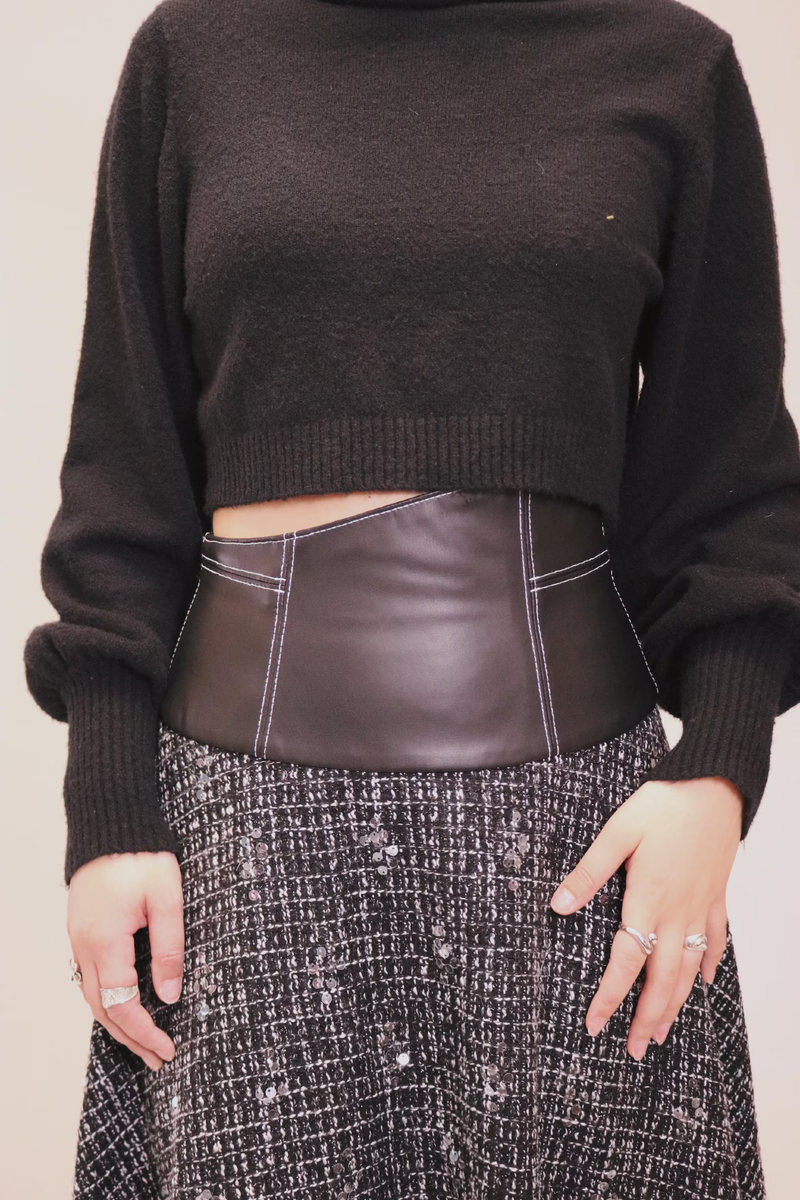 Asymmetrical Yoke Skirt by Kiana Bonollo Designs | Threadloop