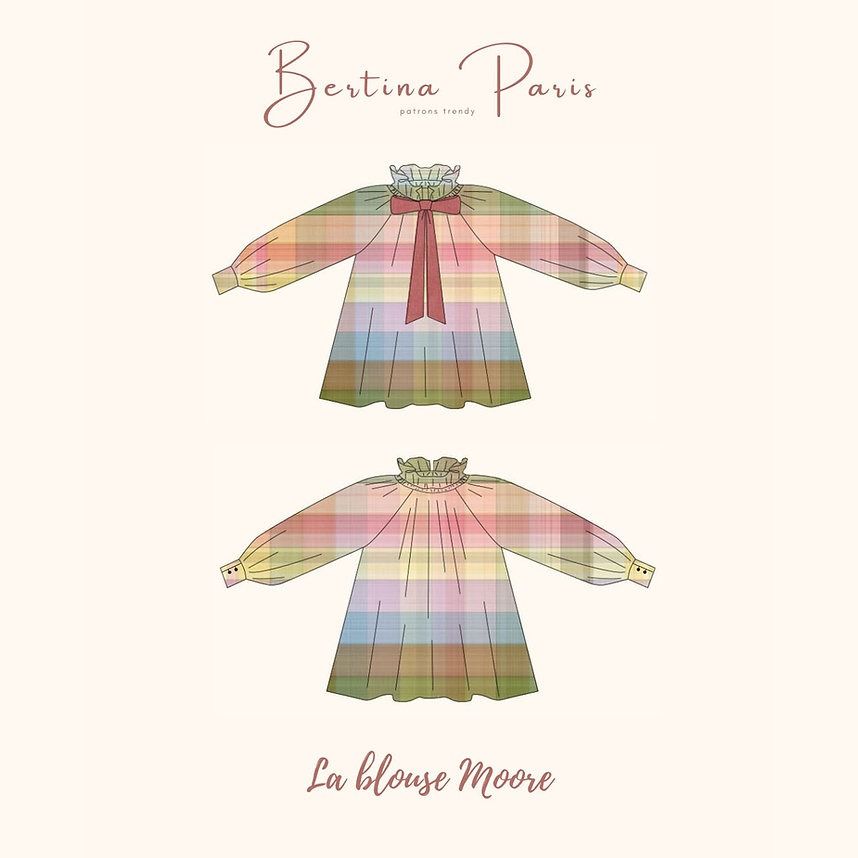Moore Blouse by Bertina Paris | Threadloop