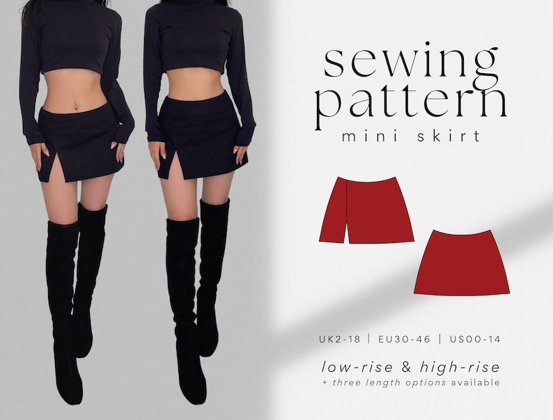 NOVA Slit Micro Mini Skirt by notyourcherryDESIGNS | Threadloop