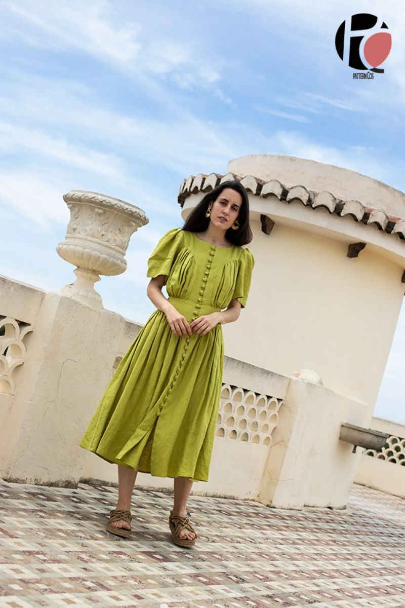 Beth dress by PatternCOS | Threadloop