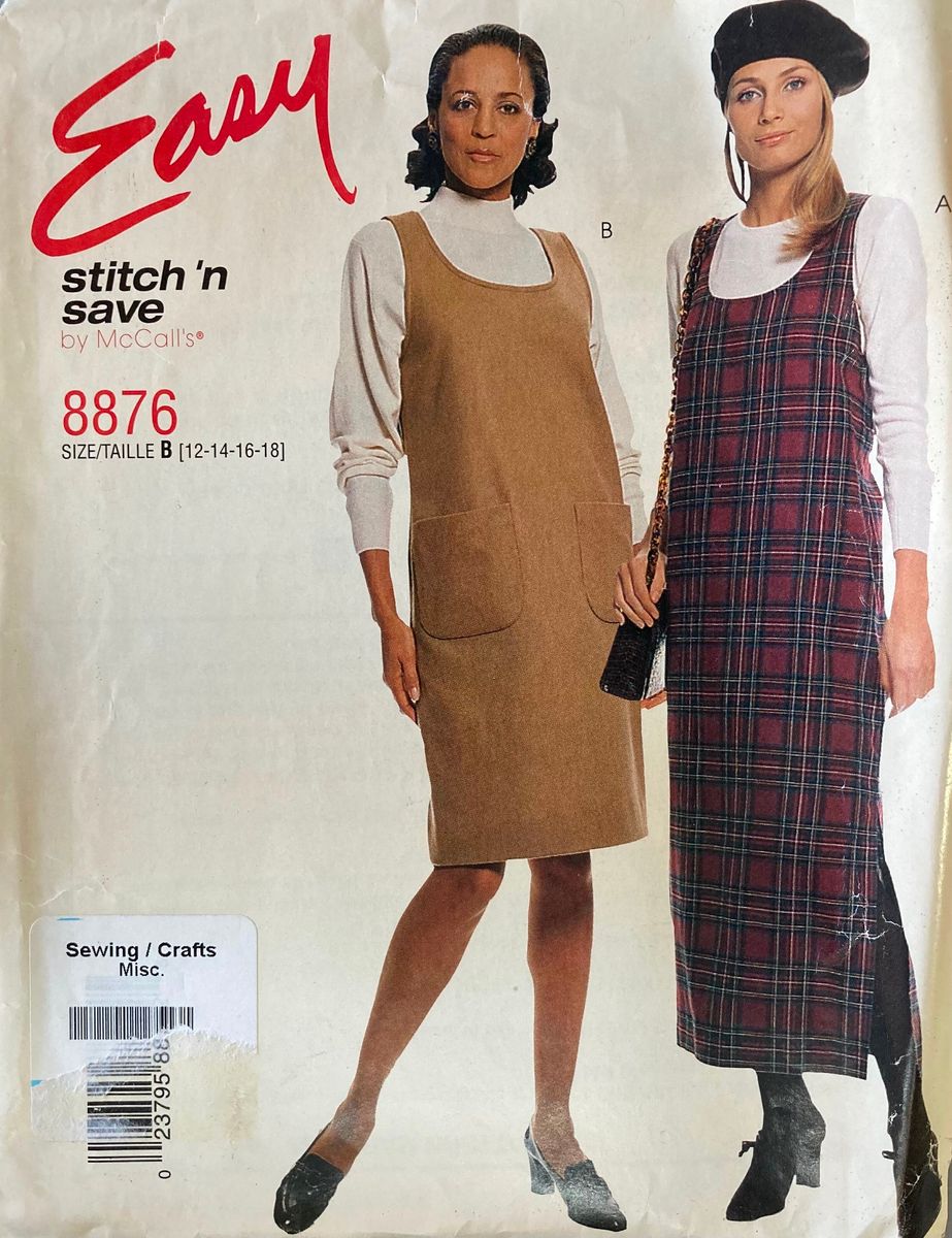 8876 | Misses' Jumper in Two Lengths by McCall’s | Threadloop