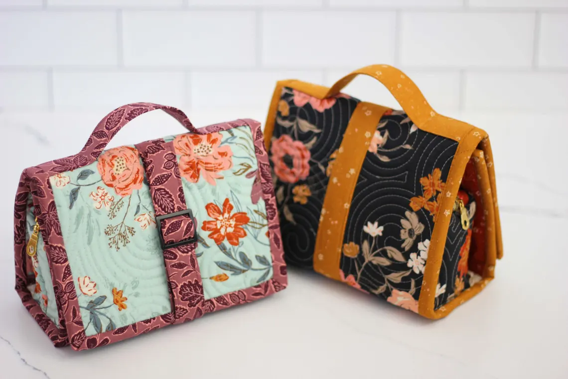 Nightingale Zipper Case by Center Street Quilts | Threadloop