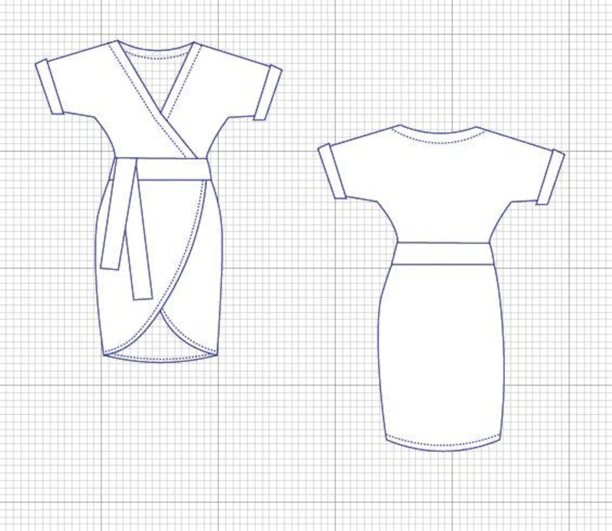 Reno Dress by DG Patterns | Threadloop