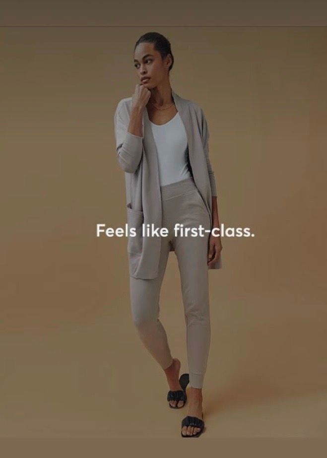 Chic Comfy Long Haul Flight | Threadloop