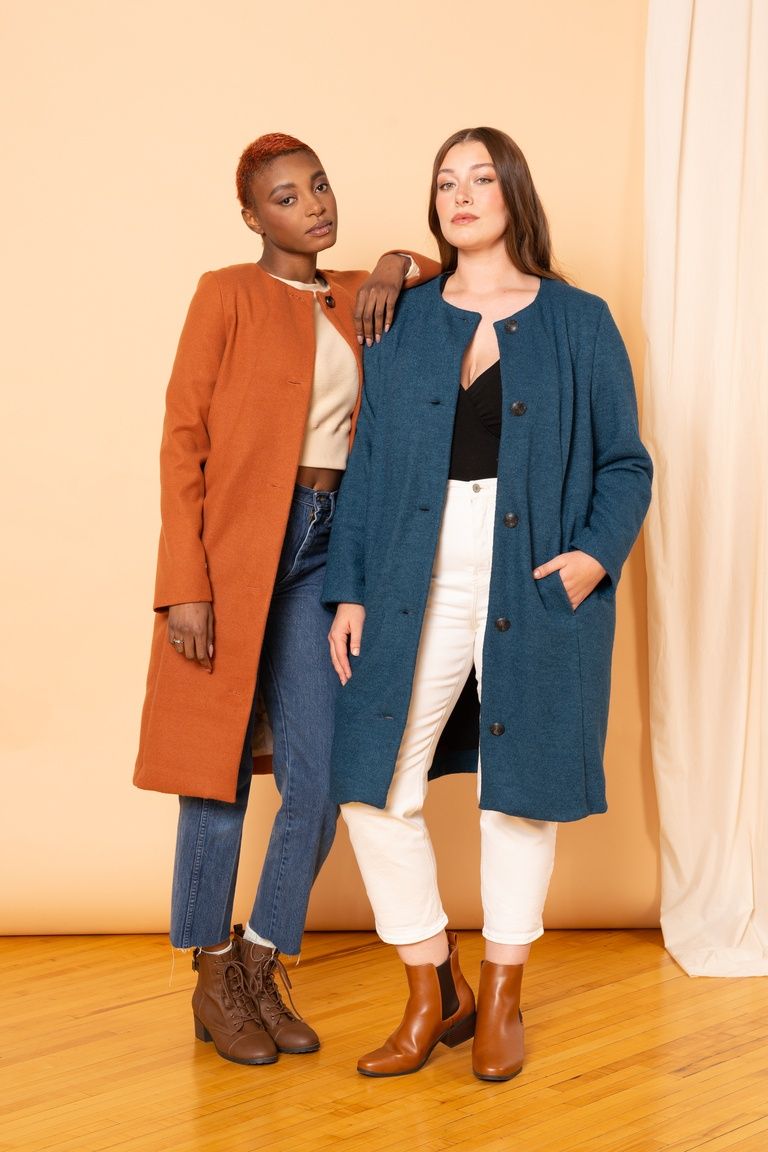 3194 | Denise Coat by Seamwork | Threadloop