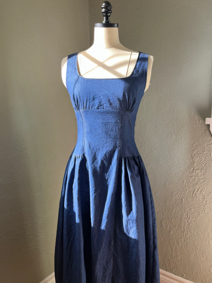 Marie Dress by Sunday School Patterns | Threadloop