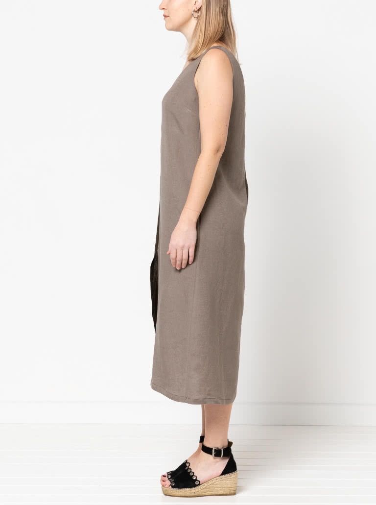 Esther Woven Dress by Style Arc | Threadloop