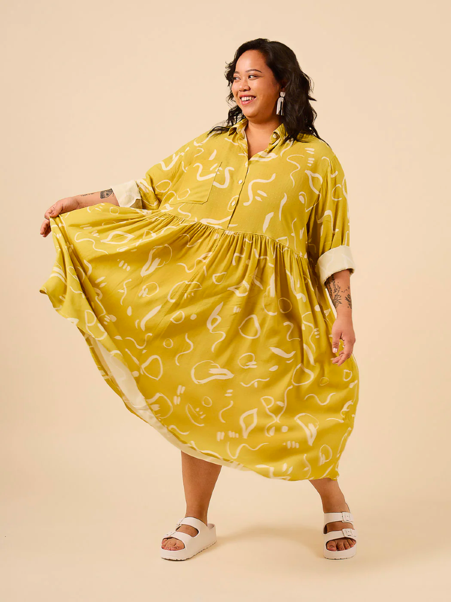 Jenna Shirt + Shirtdress by Closet Core Patterns | Threadloop
