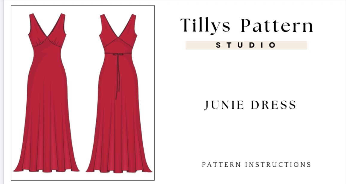 Junie dress by Tillys Pattern Studio | Threadloop