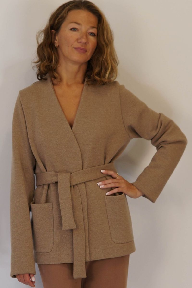 Cardigan/Jacket Joker by Elena Pattern Studio | Threadloop
