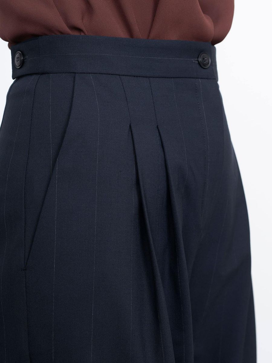 High Waisted Trousers P303 by The Assembly Line | Threadloop