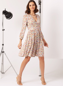 N6749 | Misses' Dress With Sleeve Variations by New Look | Threadloop