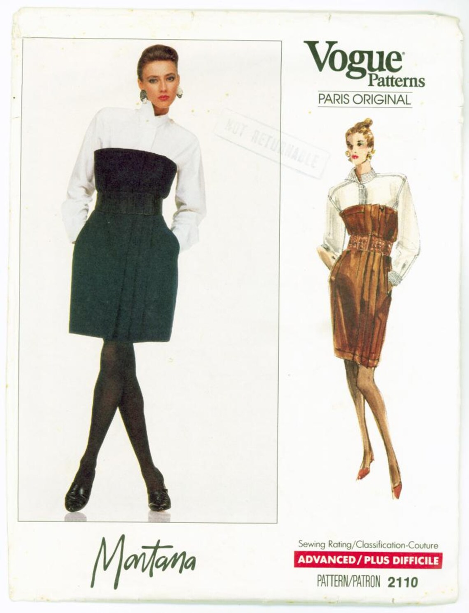 2110 | Misses' Jumper and Blouse by Vogue and Montana | Threadloop