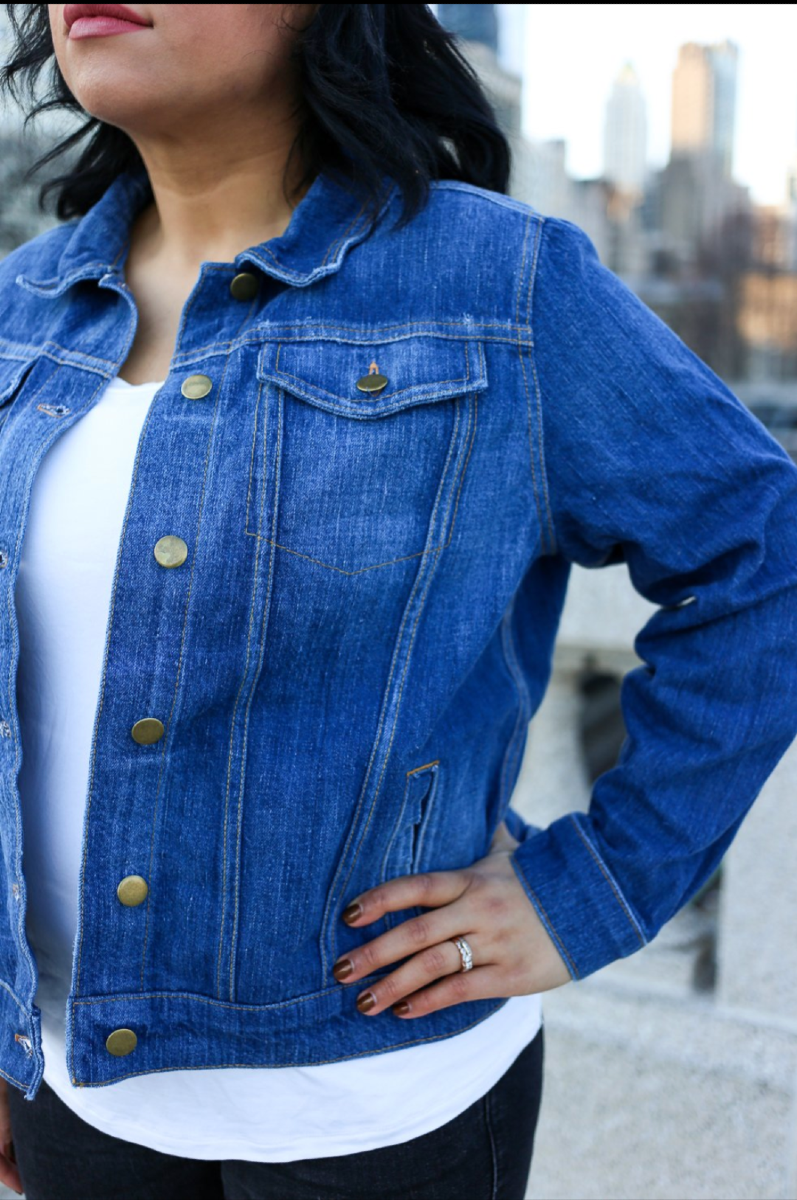 Hampton Jean Jacket by Alina Sewing and Design Co | Threadloop