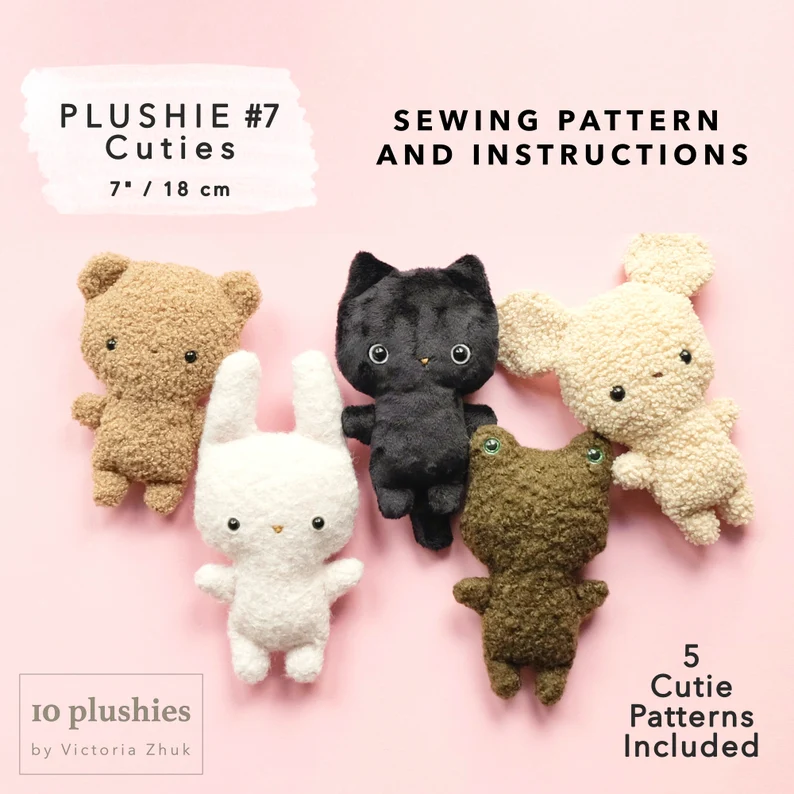 Cuties | Plushie #7 by 10x2 Studio and 10Plushies | Threadloop