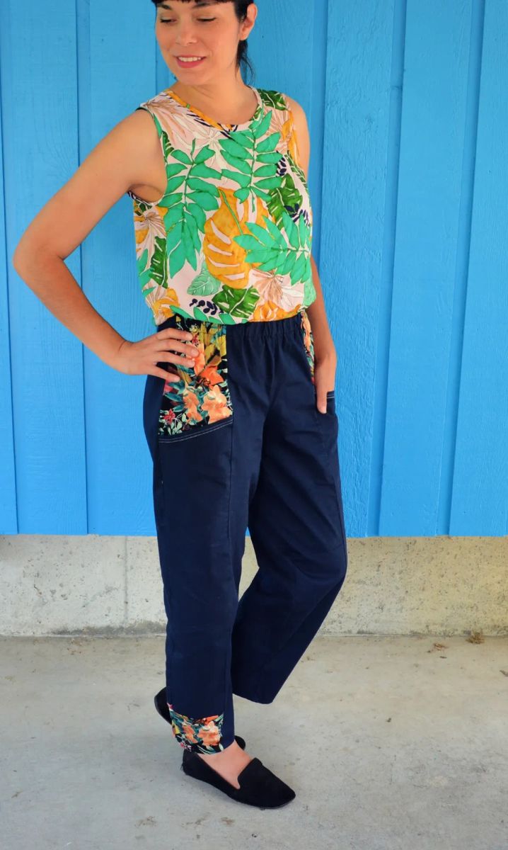 Constance Pants and Top by DG Patterns | Threadloop