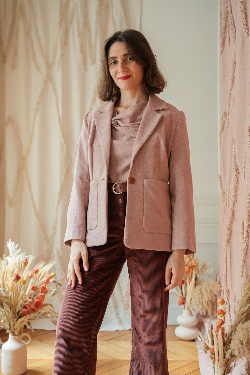 Lily Blazer by Apolline Patterns | Threadloop