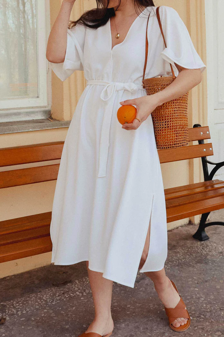 Clara Dress by Tint of Mint Patterns | Threadloop