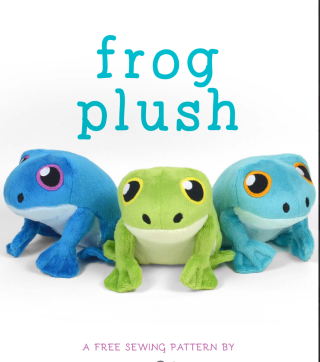 Frog Plush by Choly Knight - Sew Desu Ne? | Threadloop
