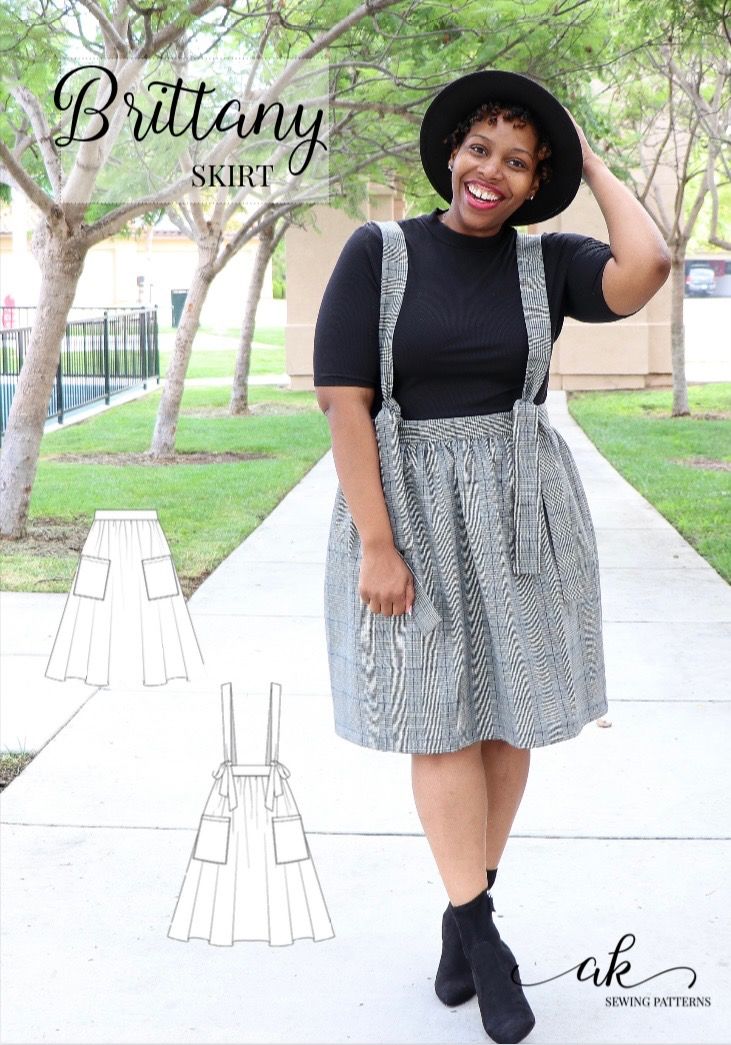 Brittany Skirt by AK Patterns | Threadloop