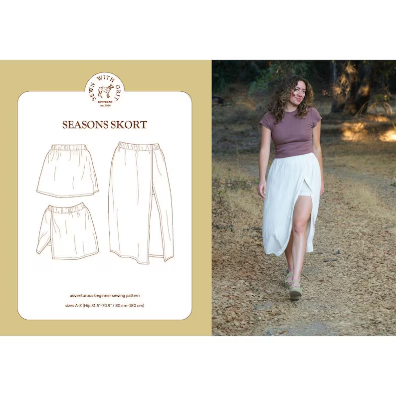 Skort Pattern Sewing