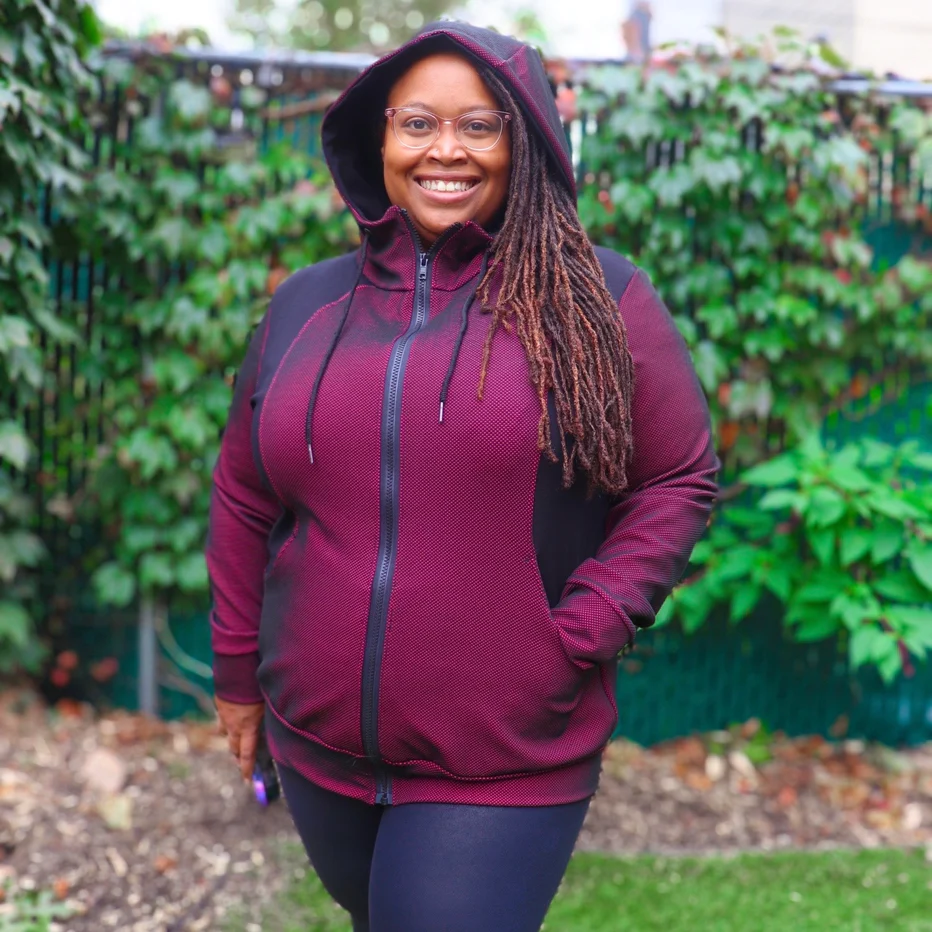 Lumia Zip Up Hoodie by Greenstyle Creations | Threadloop