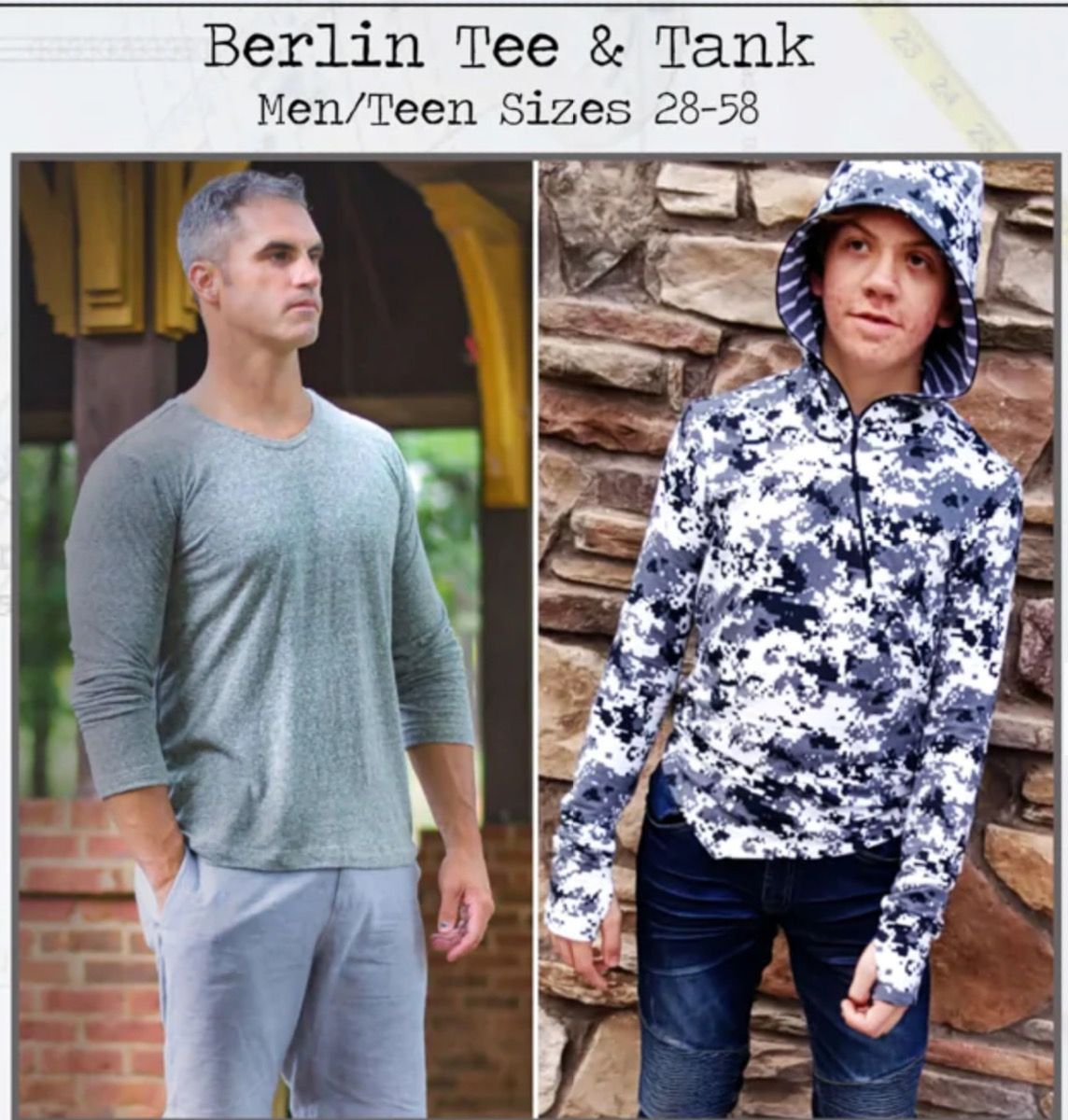 Berlin Tee by Toby K Patterns | Threadloop